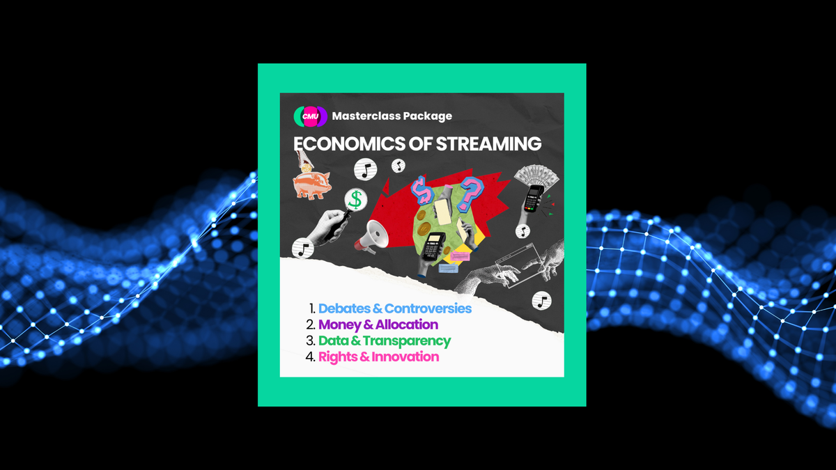 Save £70 on our Economics Of Streaming Masterclass Series
